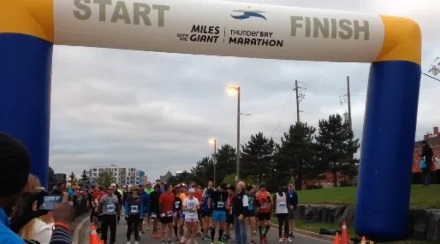 Miles with the Giant Marathon Underway - Your ThunderBay