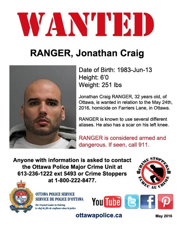 Ottawa Murder Suspect Picked Up In T.Bay - Your Thunder Bay