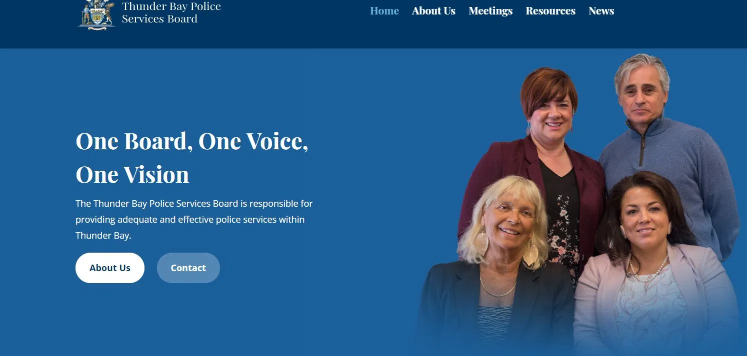 Police Board Gets New Website - Your Thunder Bay